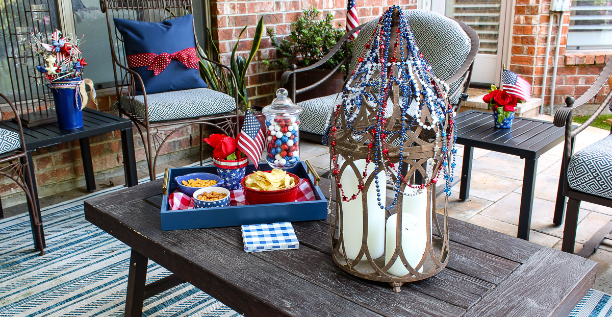 Simple Patriotic Patio Styling Ideas: Get Ready for the 4th - Bluesky ...