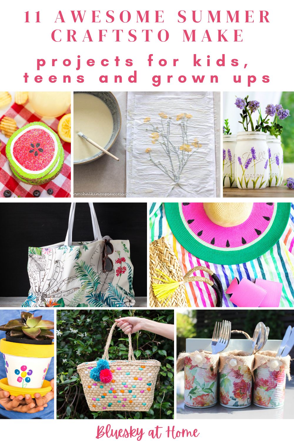 11 Fun Summer Crafts to Stay Busy, Creative, and Productive - Bluesky ...