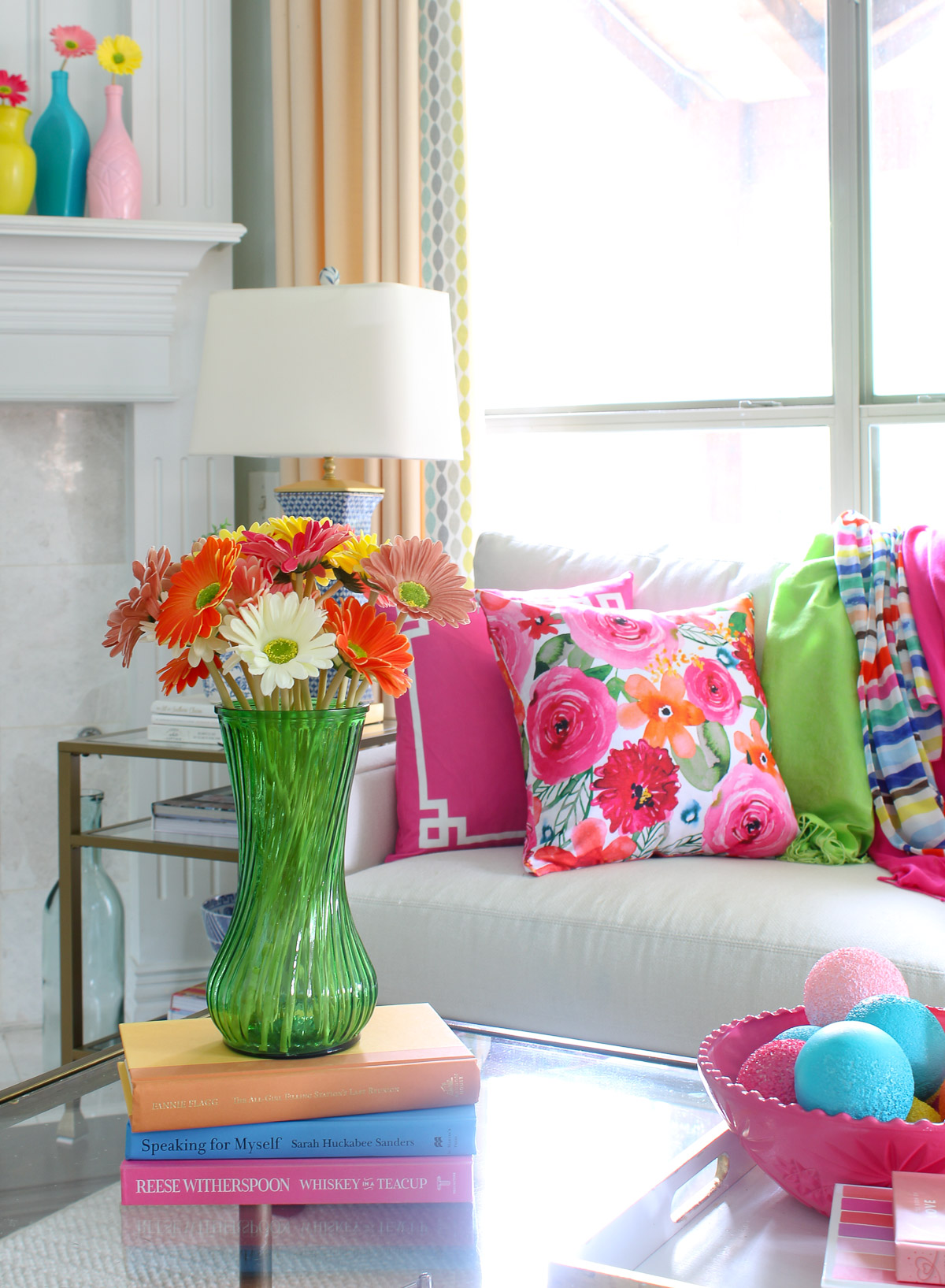 How to Add Vibrant Colors to Your Home for Summer - Bluesky at Home