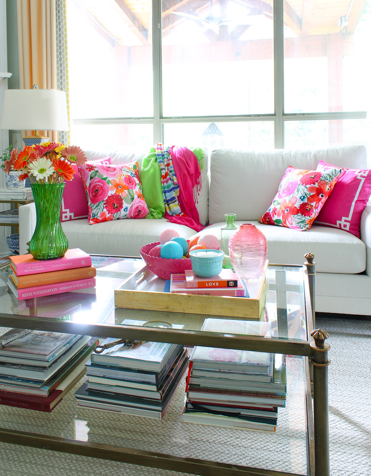 How to Add Vibrant Colors to Your Home for Summer - Bluesky at Home