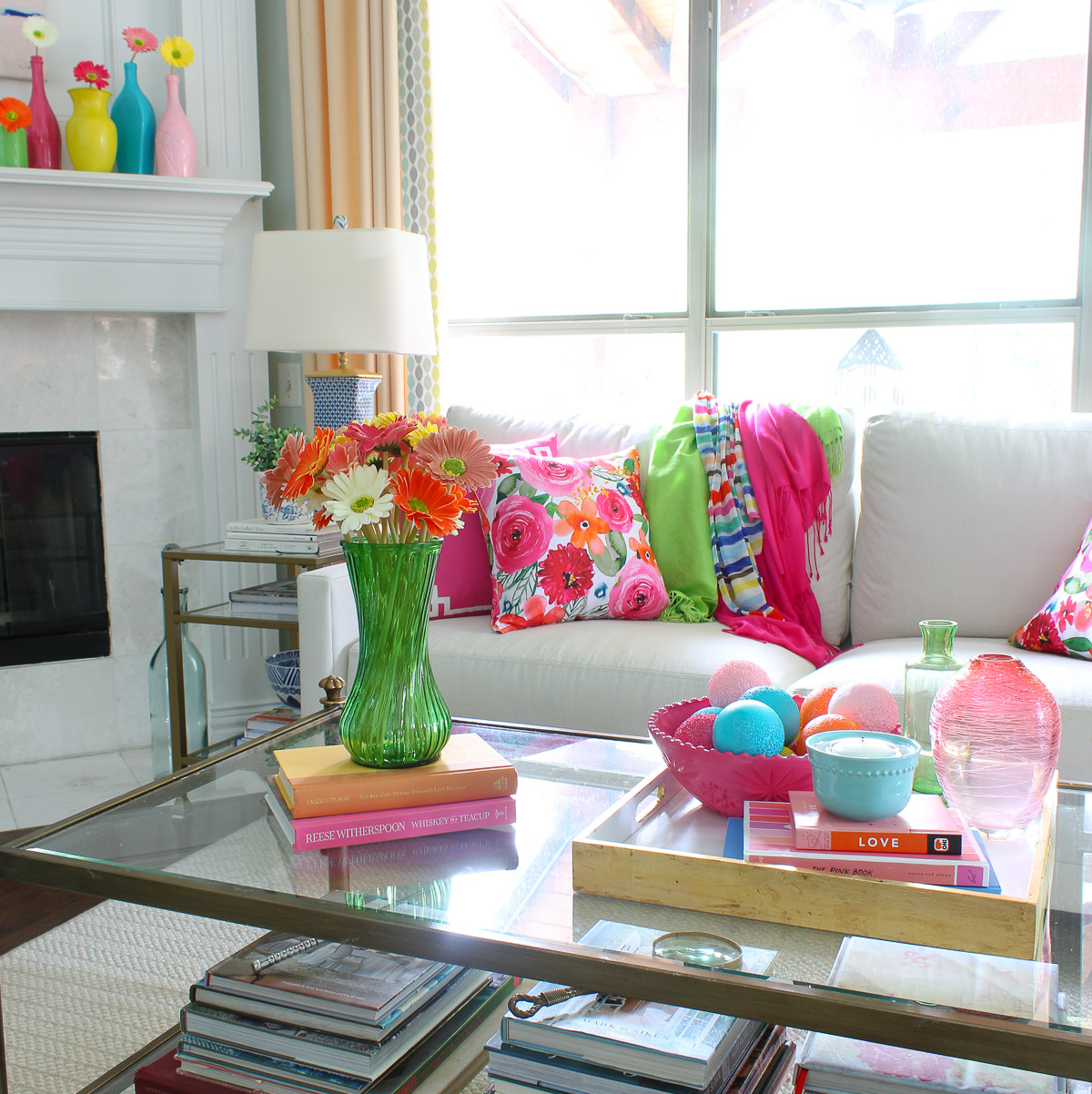 How to Add Vibrant Color to Your Home for Summer - Bluesky at Home