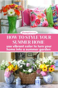 How to Add Vibrant Colors to Your Home for Summer - Bluesky at Home