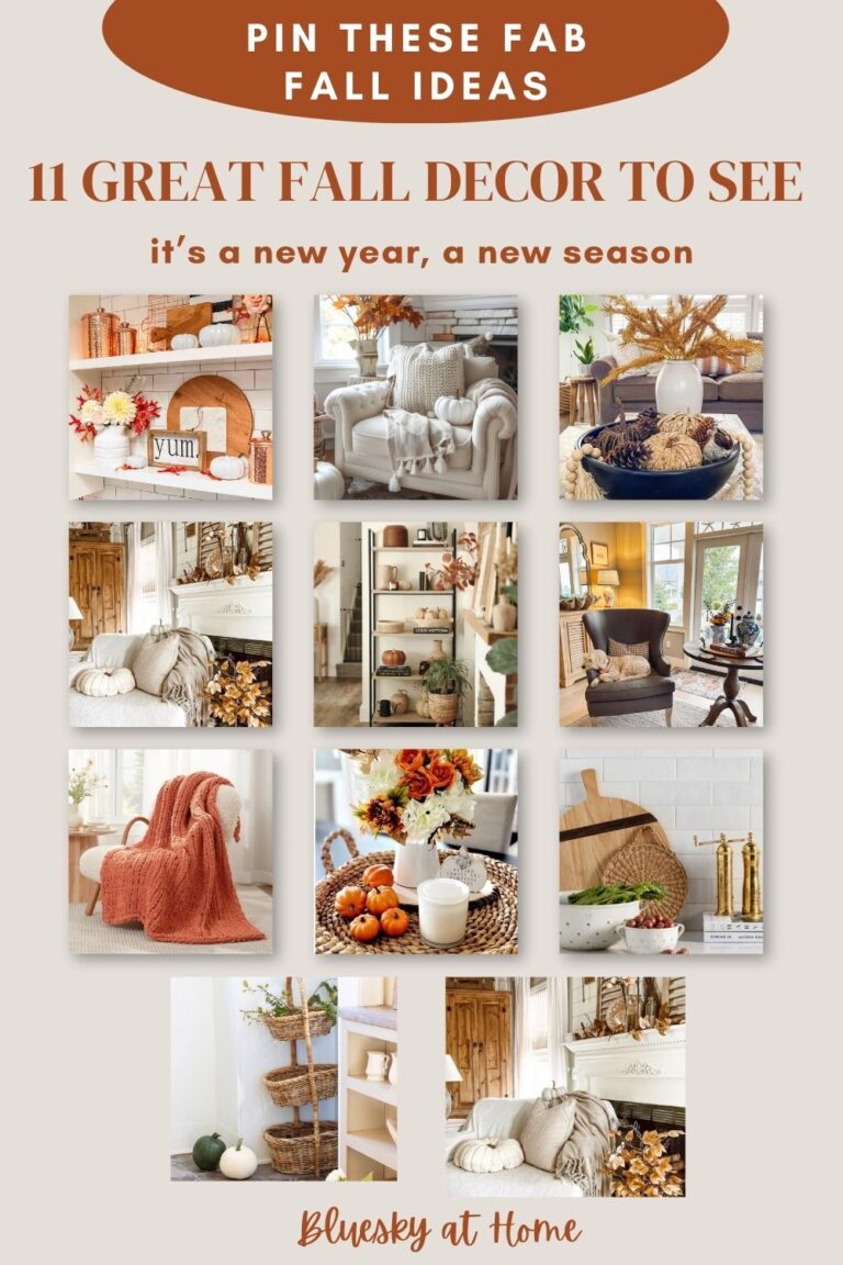 11 Easy and Fabulous Decorating Ideas for Fall to Try - Bluesky at Home