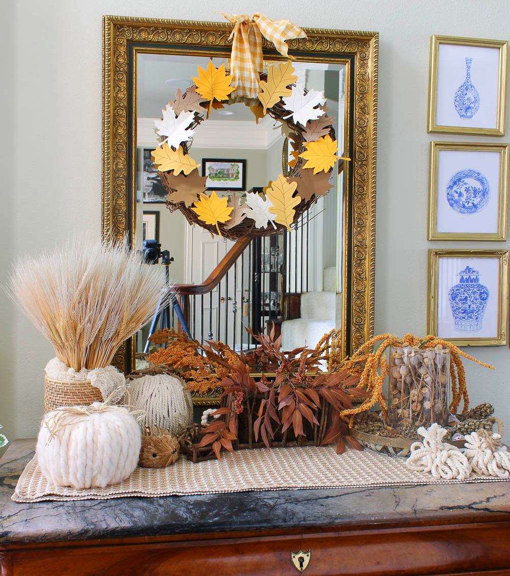 5 Ways to Use DIY Paper Leaves in Your Fall Decor - Bluesky at Home
