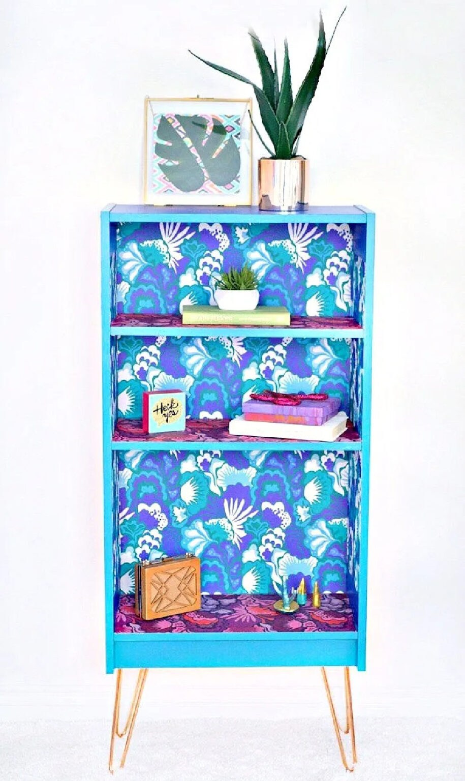 15 Ways to Reuse Leftover Wallpaper in Your Home Decor - Bluesky at Home