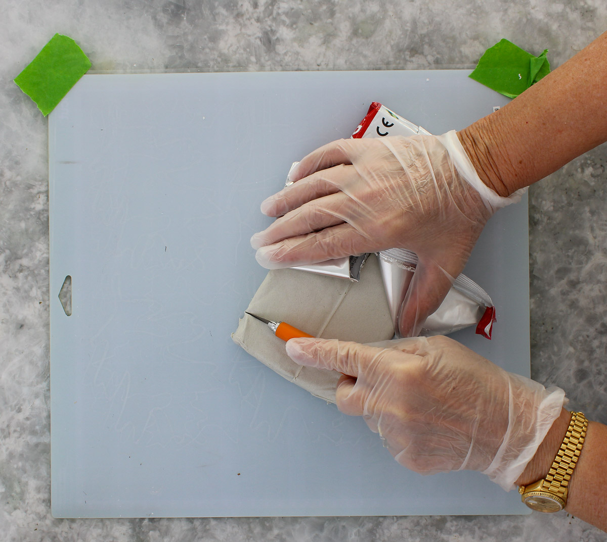 How to Make Easy Leaf-Inspired Air Dry Clay Coasters - Bluesky at Home