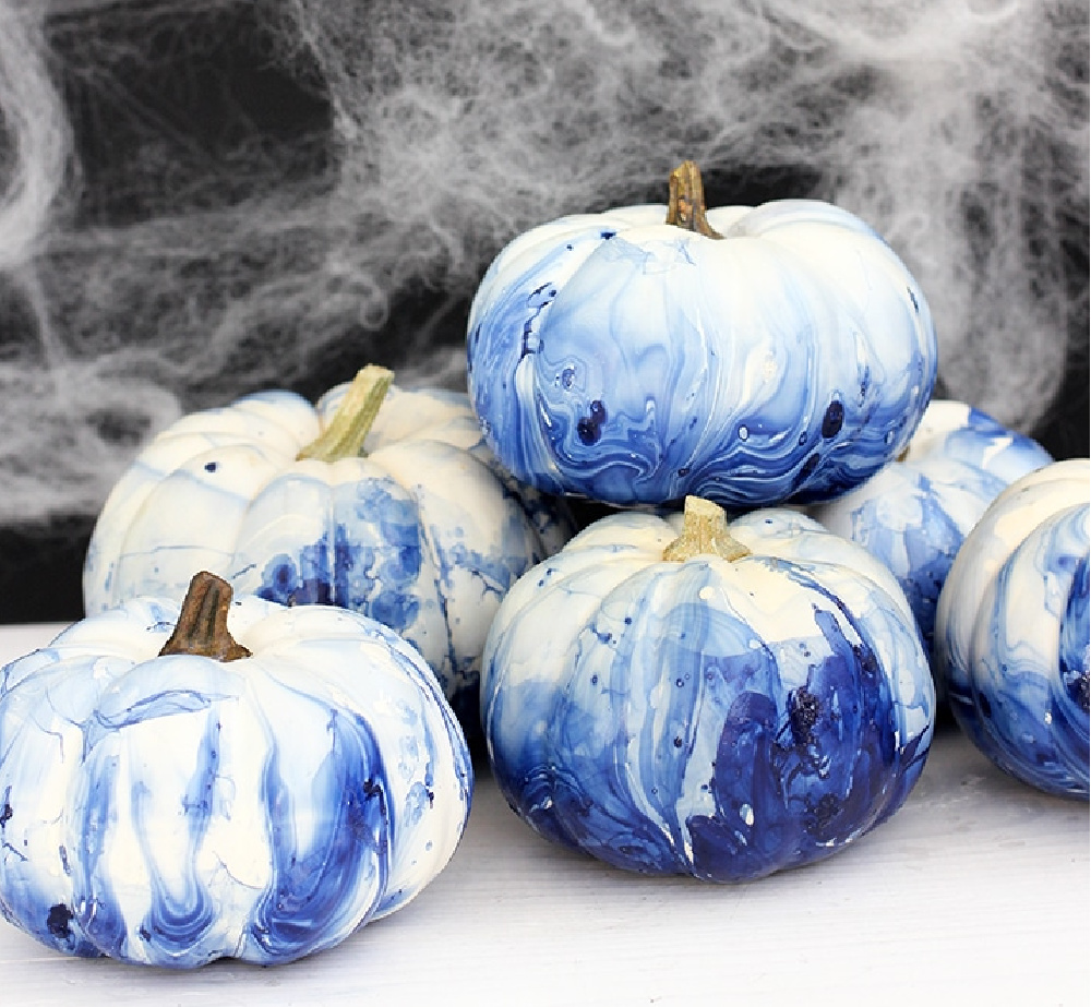13 Easy DIY Orange Pumpkins Makeovers - Bluesky at Home