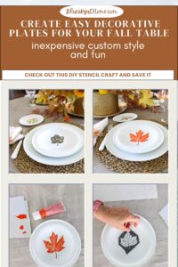 How to Create Beautiful Decorative Fall Plates for Your Home - Bluesky ...
