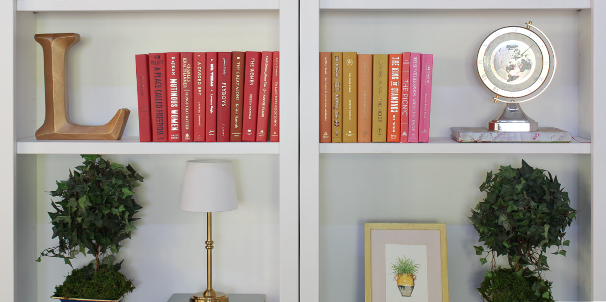How to Style a Living Room Bookcase from Scratch - Bluesky at Home