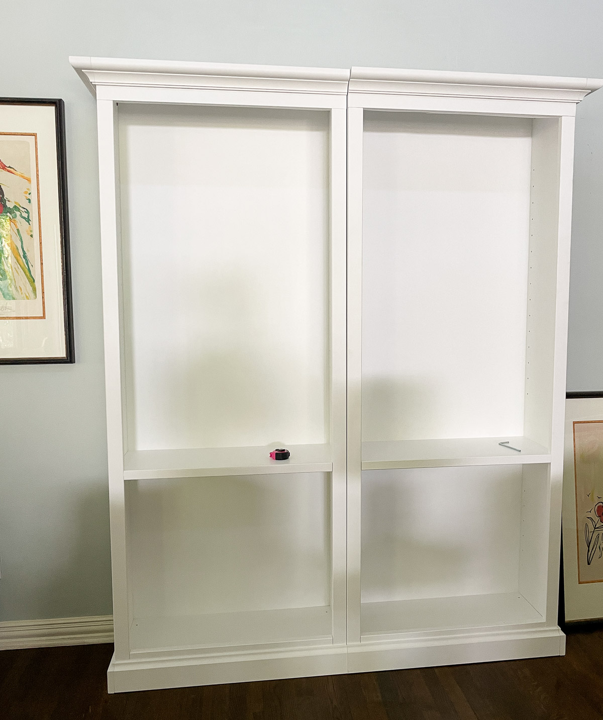 How to Style a Living Room Bookcase from Scratch - Bluesky at Home