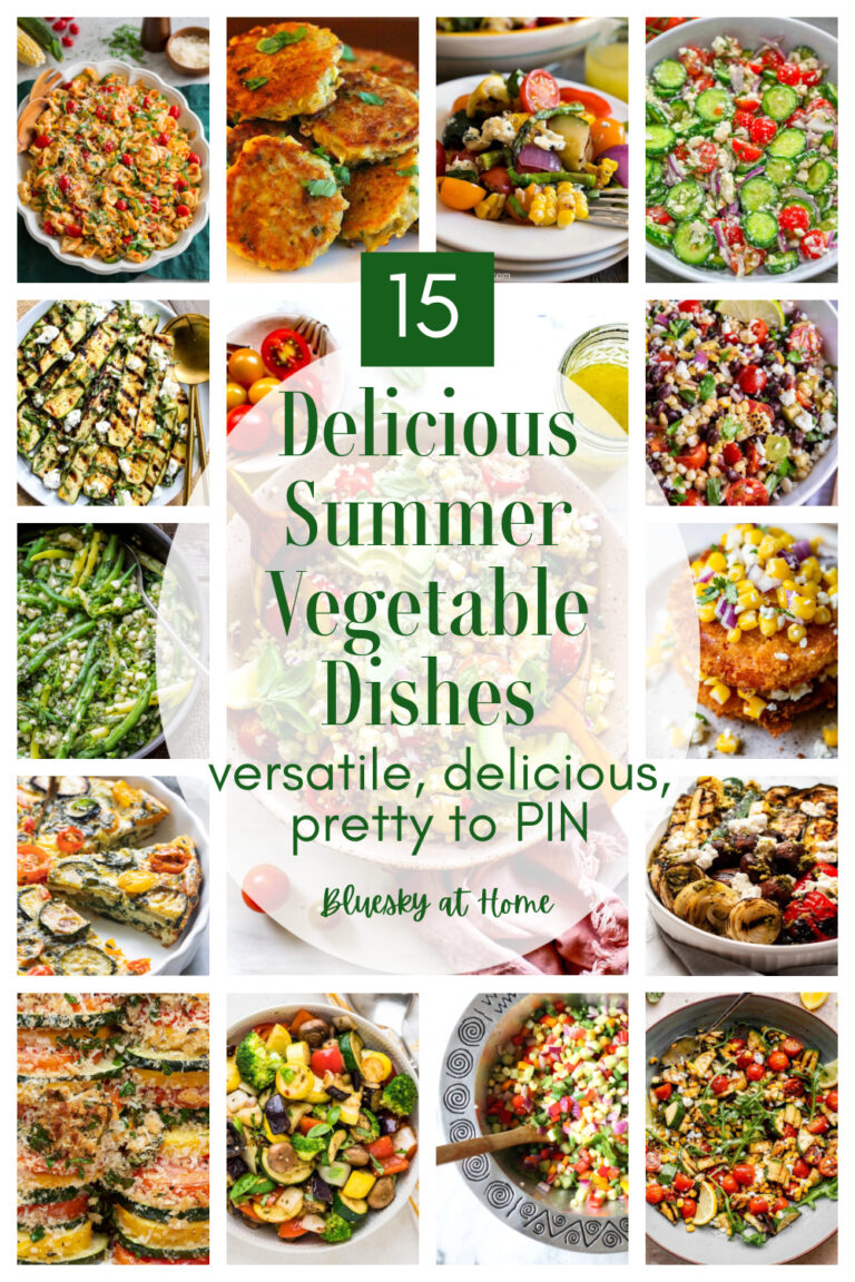 15 Best Summer Vegetable Recipes You'll Love - Bluesky at Home