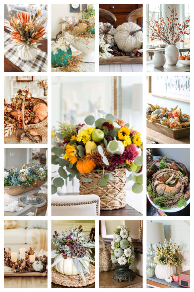 13 Best DIY Fall Centerpiece Ideas - Bluesky at Home