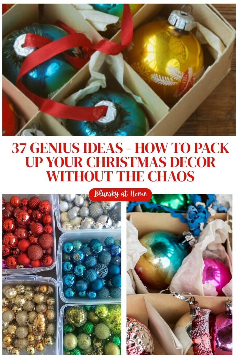 37 Smart Tips to Pack Up Your Christmas Decor (and Actually Find It ...