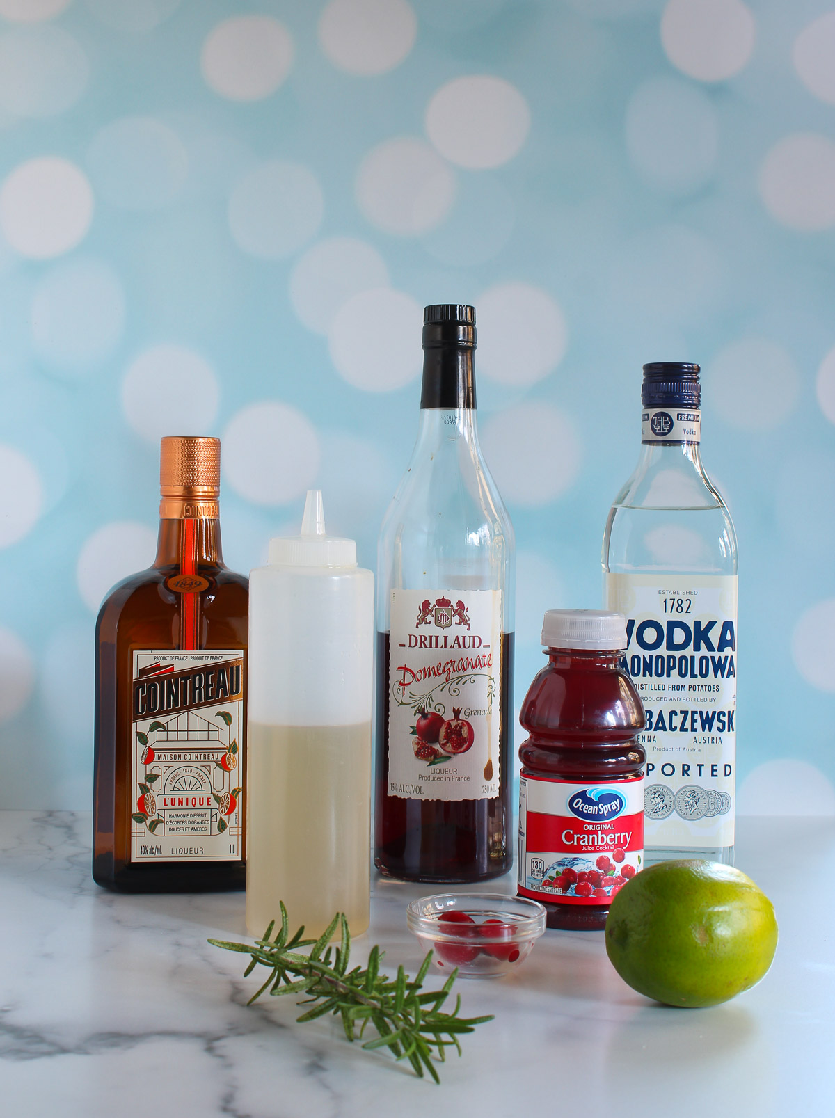 Pretty Pom Pom Christmas Cocktail - Bluesky at Home
