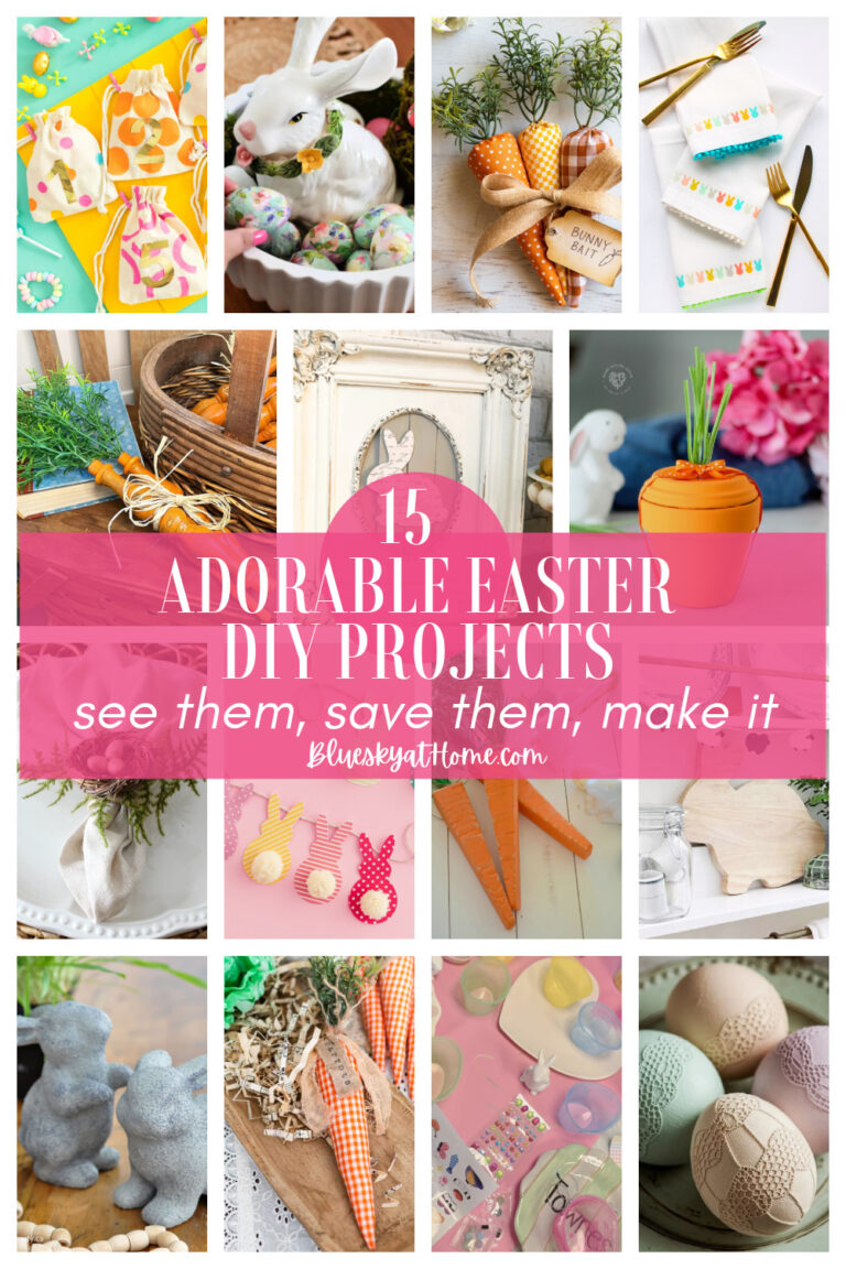 15 Adorable Easter DIY Projects to Make - Bluesky at Home