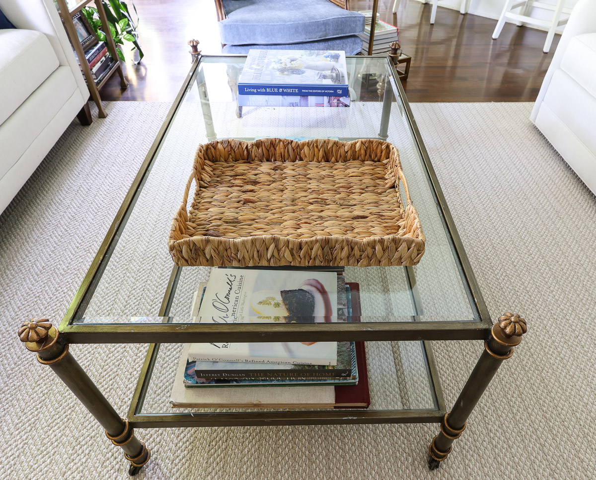 Style Your Summer Coffee Table Now with Greenery and Vintage Accents ...