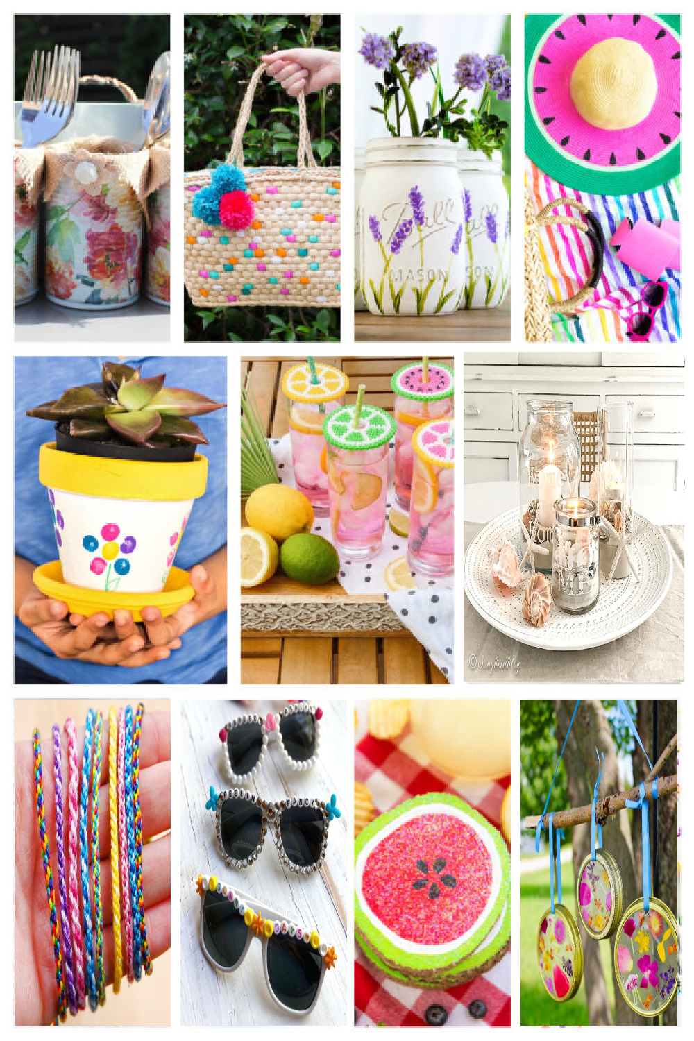 15 Fun DIY Summer Crafts to Stay Busy and Creative - Bluesky at Home