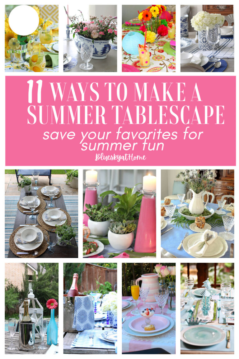 11 Stunning Summer Tablescape Ideas to Spice Up Your Table - Bluesky at ...