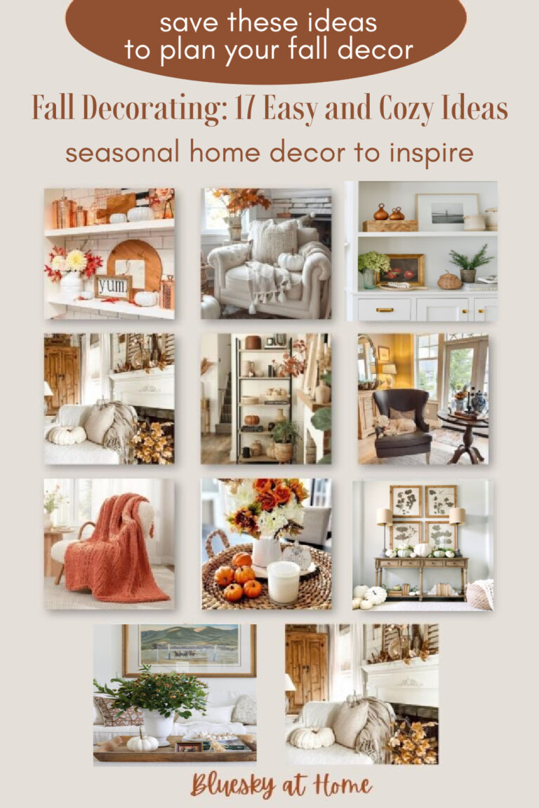 17 Inspiring Decorating Ideas for Fall - Bluesky at Home