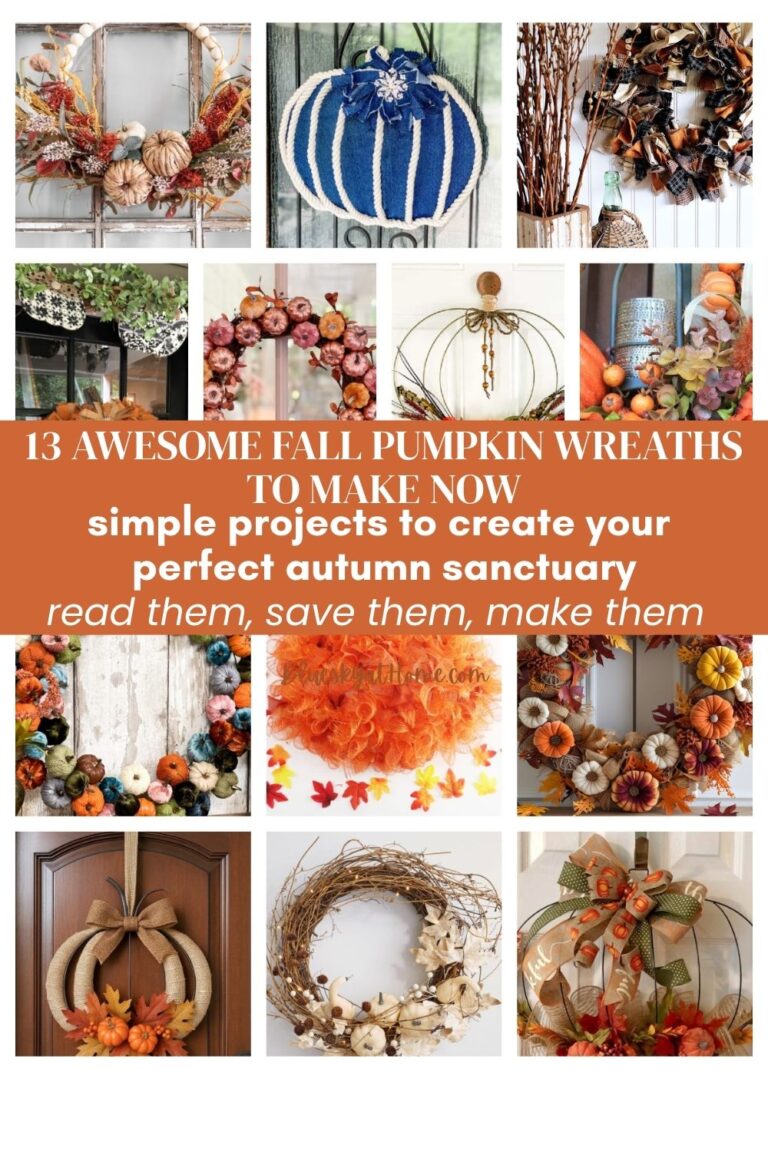 13 DIY Pumpkin Wreaths for Cozy Fall Decor - Bluesky at Home