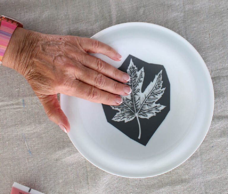 How to Create Beautiful Decorative Fall Plates for Your Home - Bluesky ...