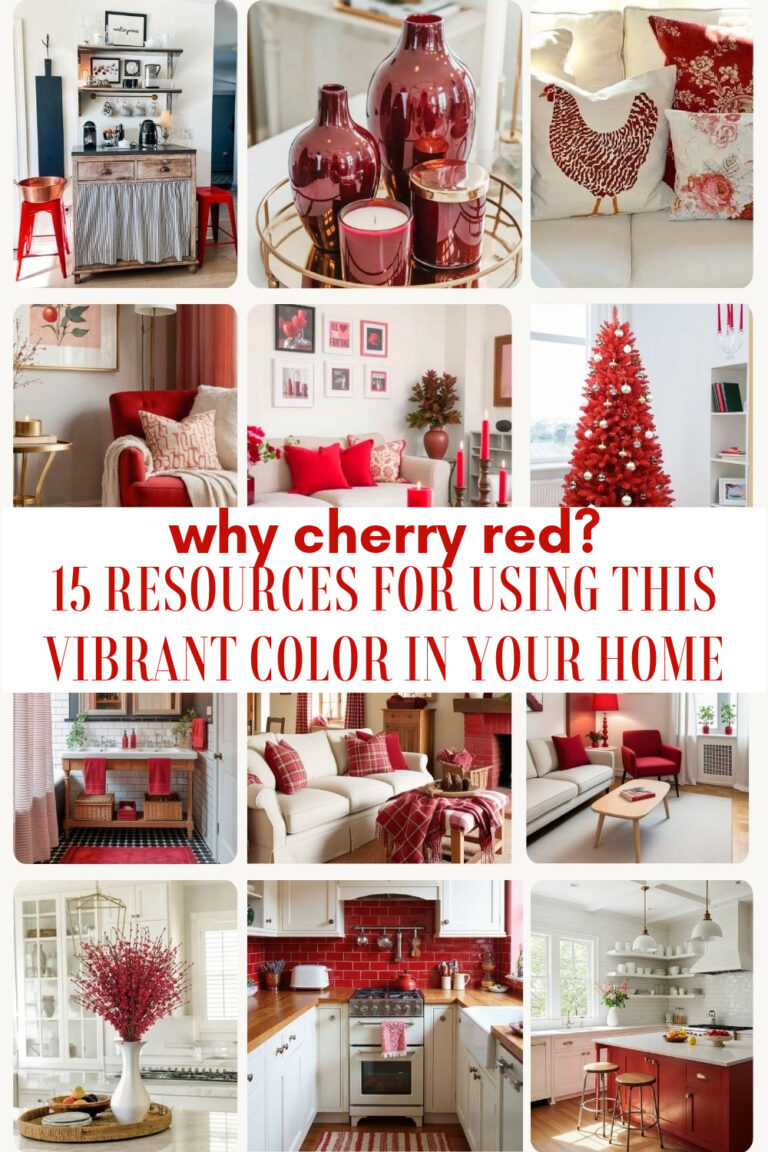 How to Use Cherry Red in Home Decor: 15 Ways to Make This Bold Color ...