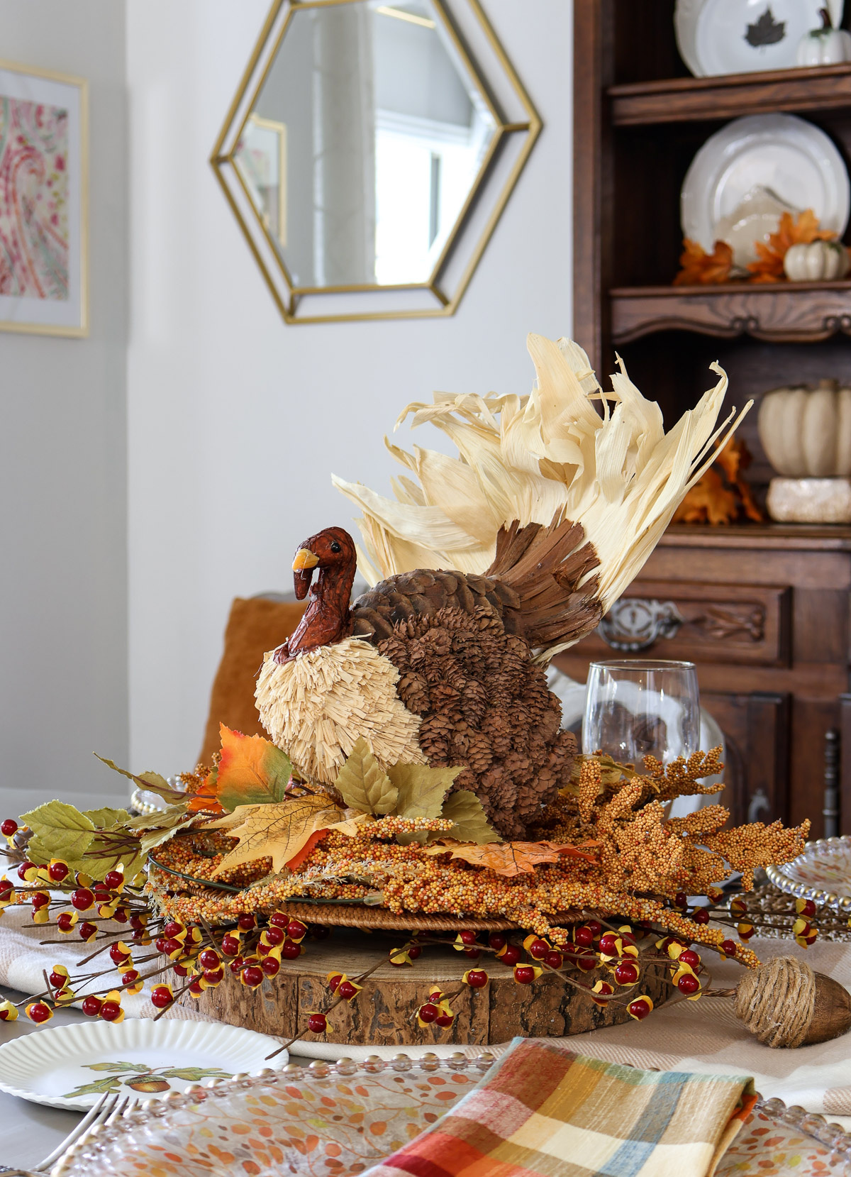 How to Create a Stunning Thanksgiving Centerpiece - Bluesky at Home
