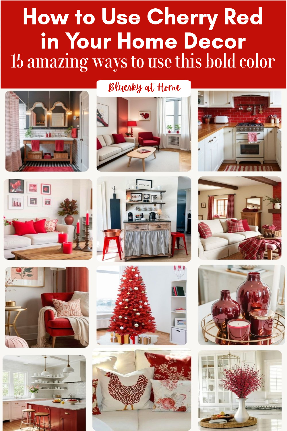 How to Use Cherry Red in Home Decor: 15 Ways to Make This Bold Color ...