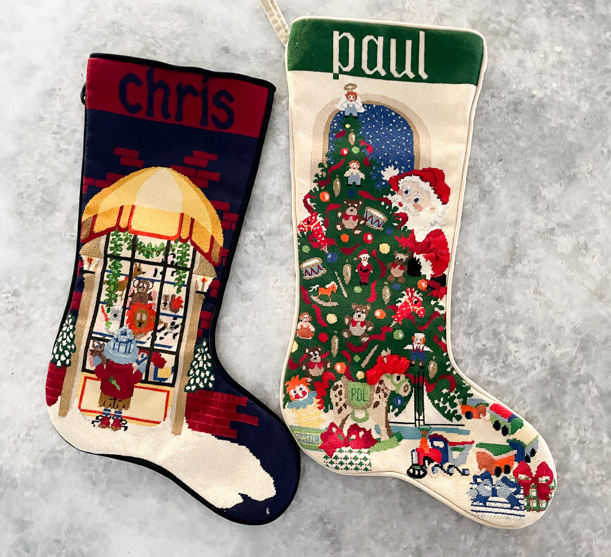 Christmas Stocking Display Ideas (With or Without a Mantel) - Bluesky ...